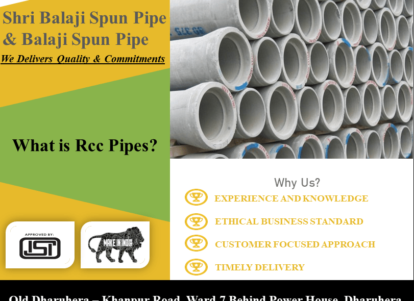 What is Rcc pipes? - Shri Balaji Spun Pipes